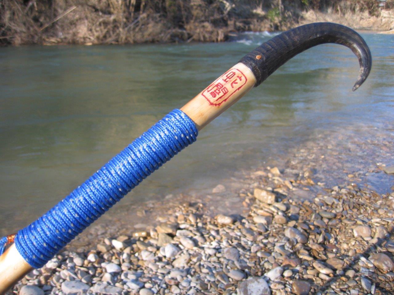tenkara-fisher: Making a Wading Staff