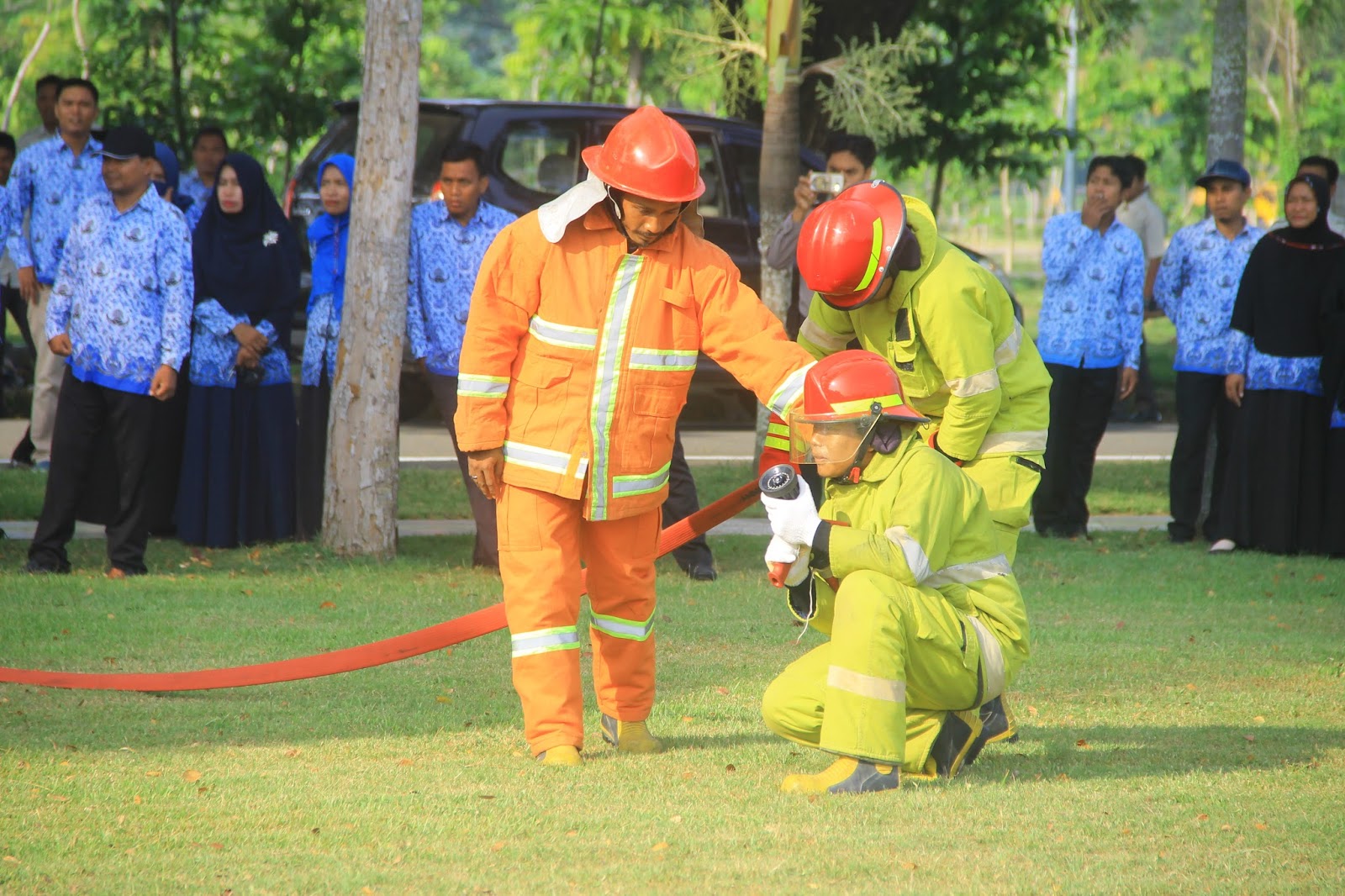 Peringatan Hari Lahir Pemadam Kebakaran ke 99. Damkar merupakan ...