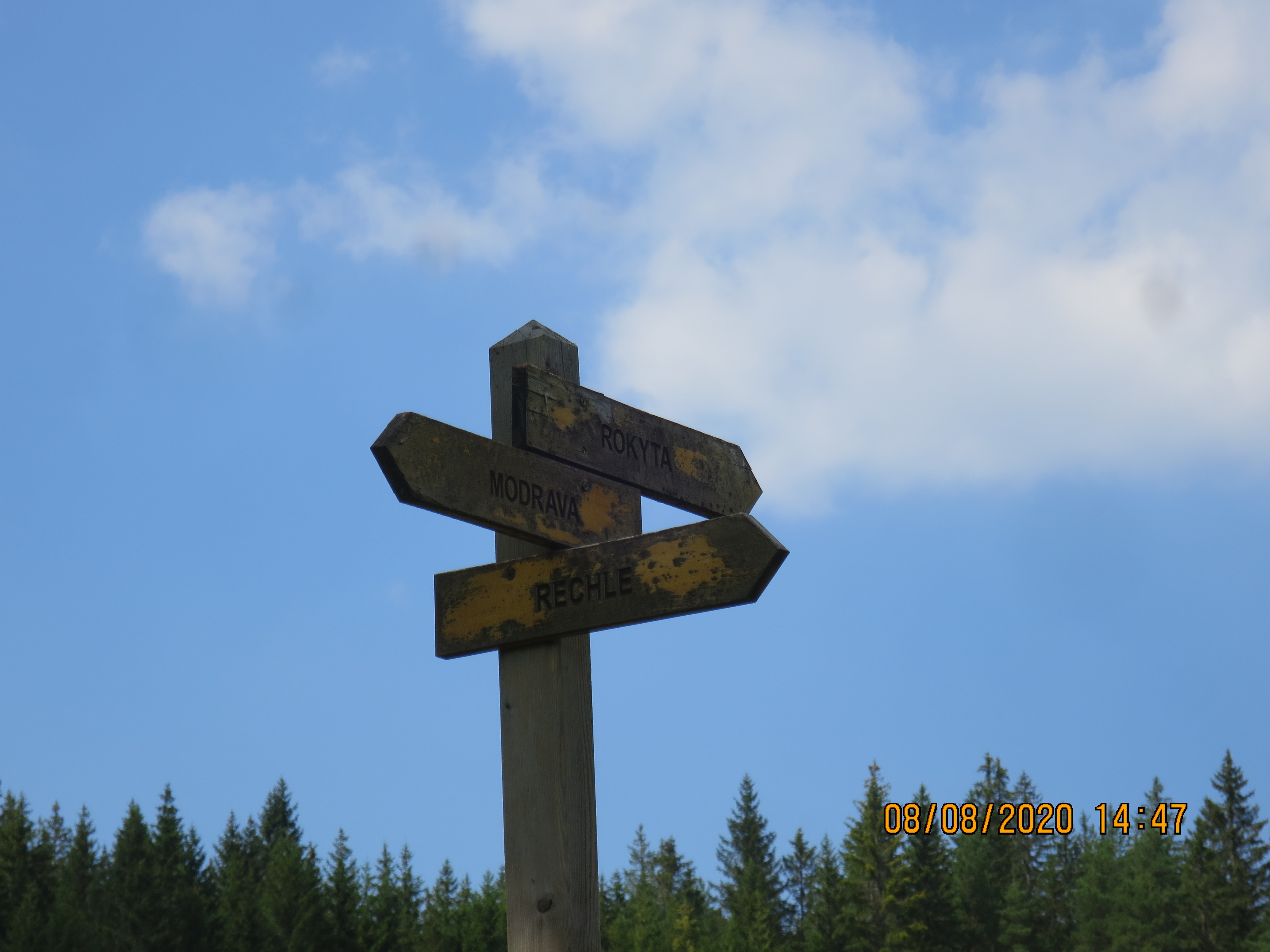 MODRAVA - HRADLOVÝ MOST (RECHLE) - MODRAVA