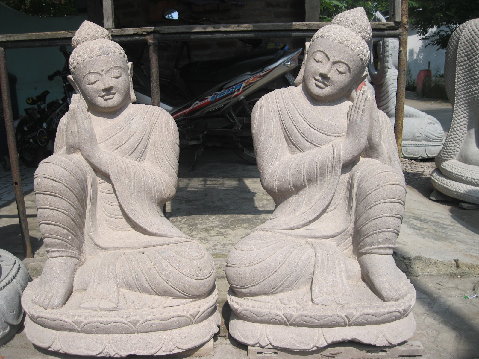 model patung dan arca trowulan: arca mojopahit trowulan