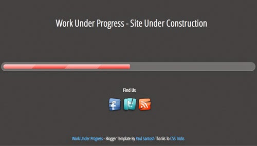 work-under-progress-blogger-template ~ Photo Gallery Dark