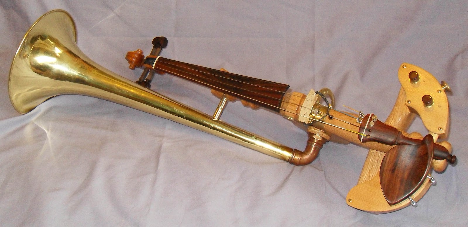 joel peyton, luthier: resonator violin