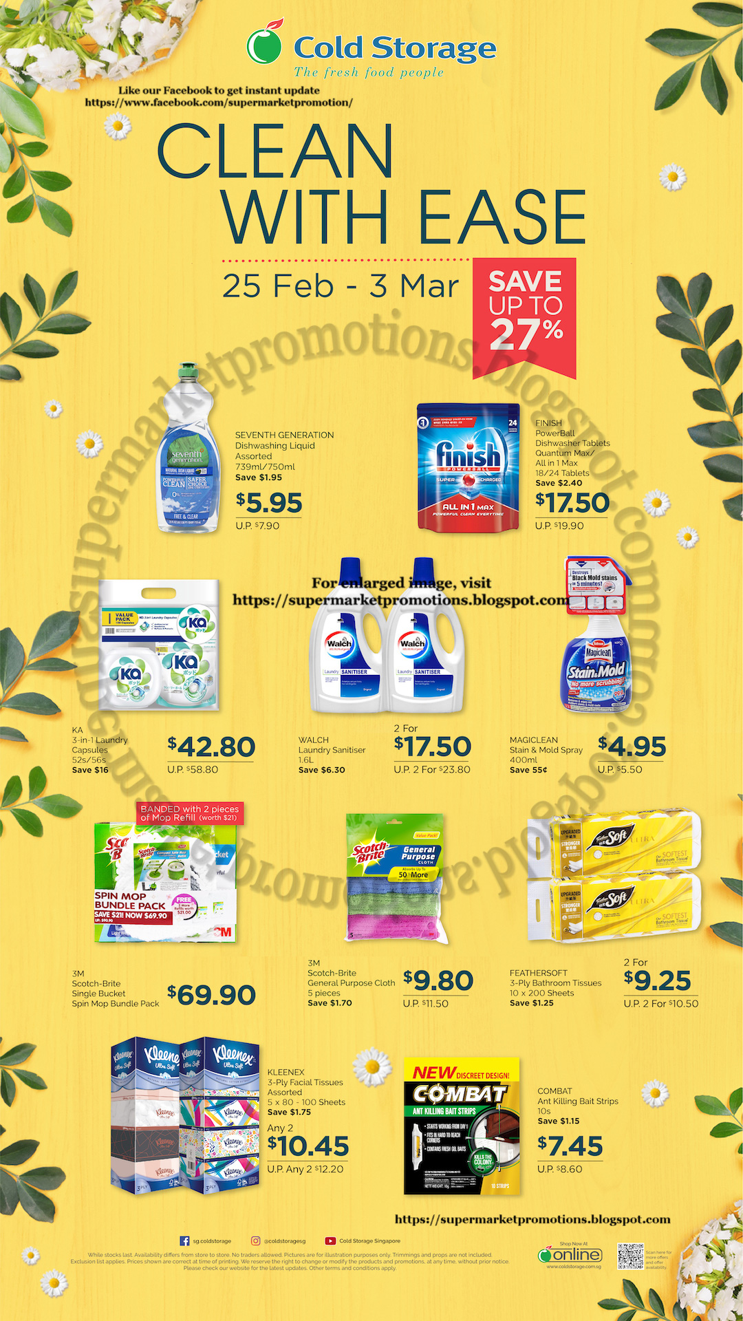 Cold Storage Cleaning Products Promotion 25 February - 03 March 2021 ...