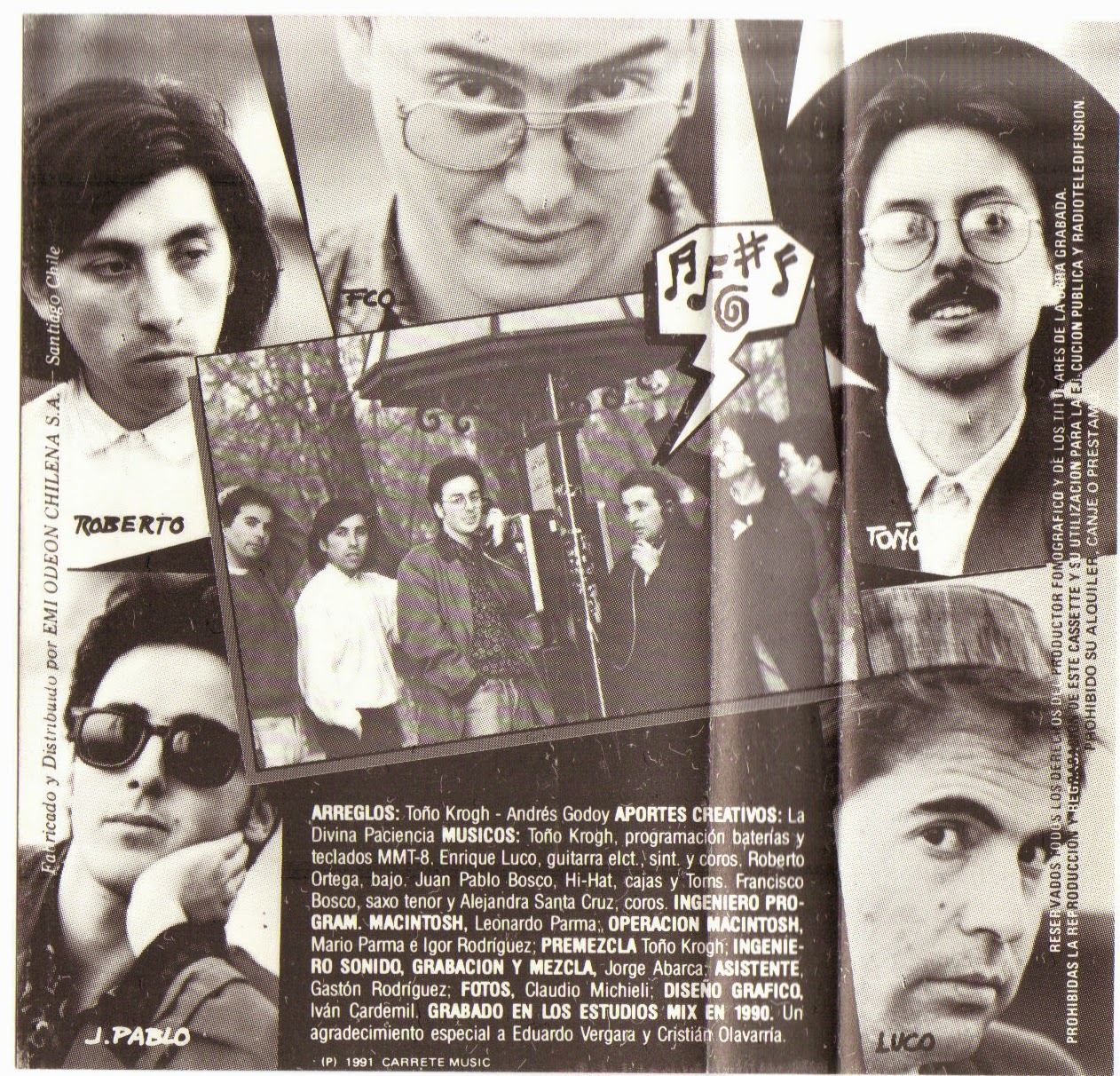 ROCKCHILENOS: ANDRES GODOY Y LA DIVINA PACIENCIA (respiro 1991) resubido