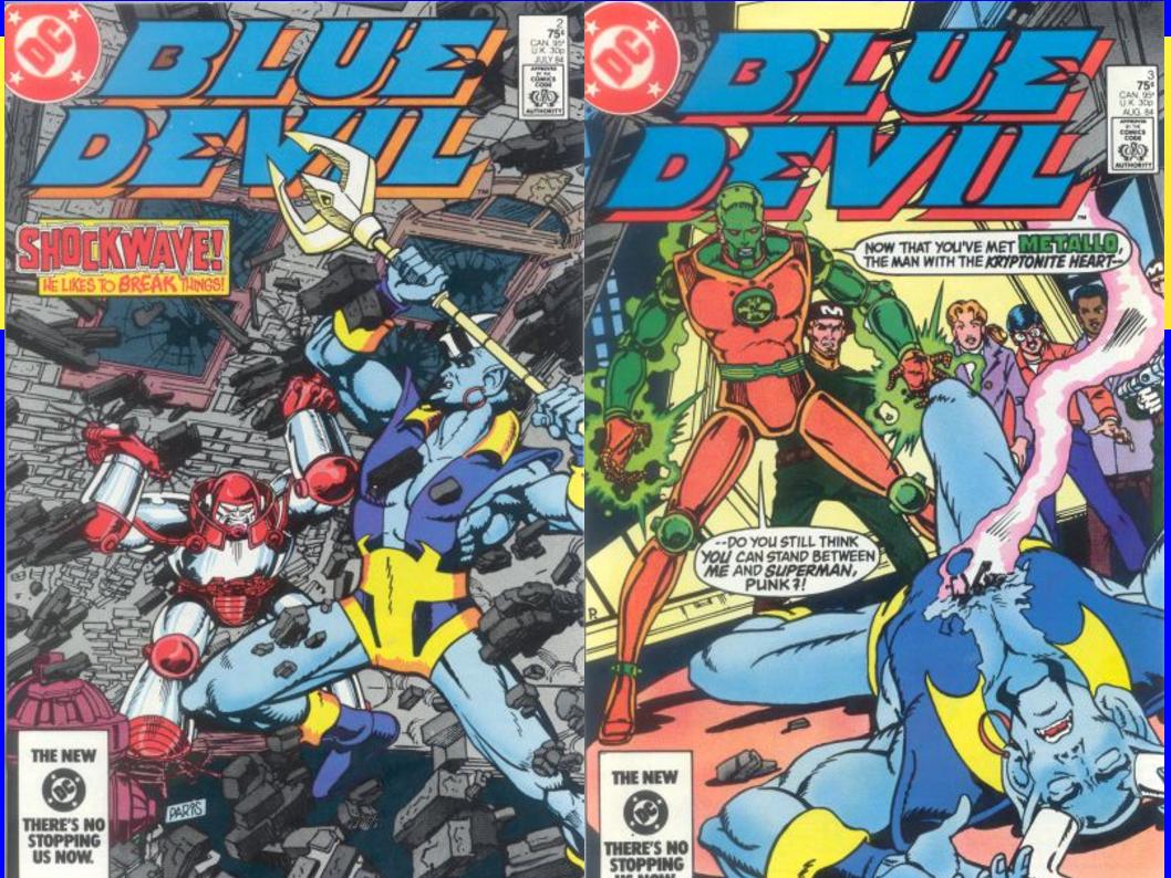 Dave's Comic Heroes Blog: Blue Devil Two By Two 2