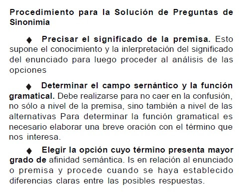 ¿Qué son los sinónimos? | Razonamiento Verbal