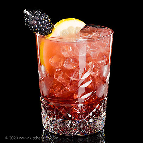 Kitchen Riffs: The Bramble Cocktail