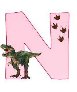 Kits imprimibles gratis : Abecedario dinosaurio