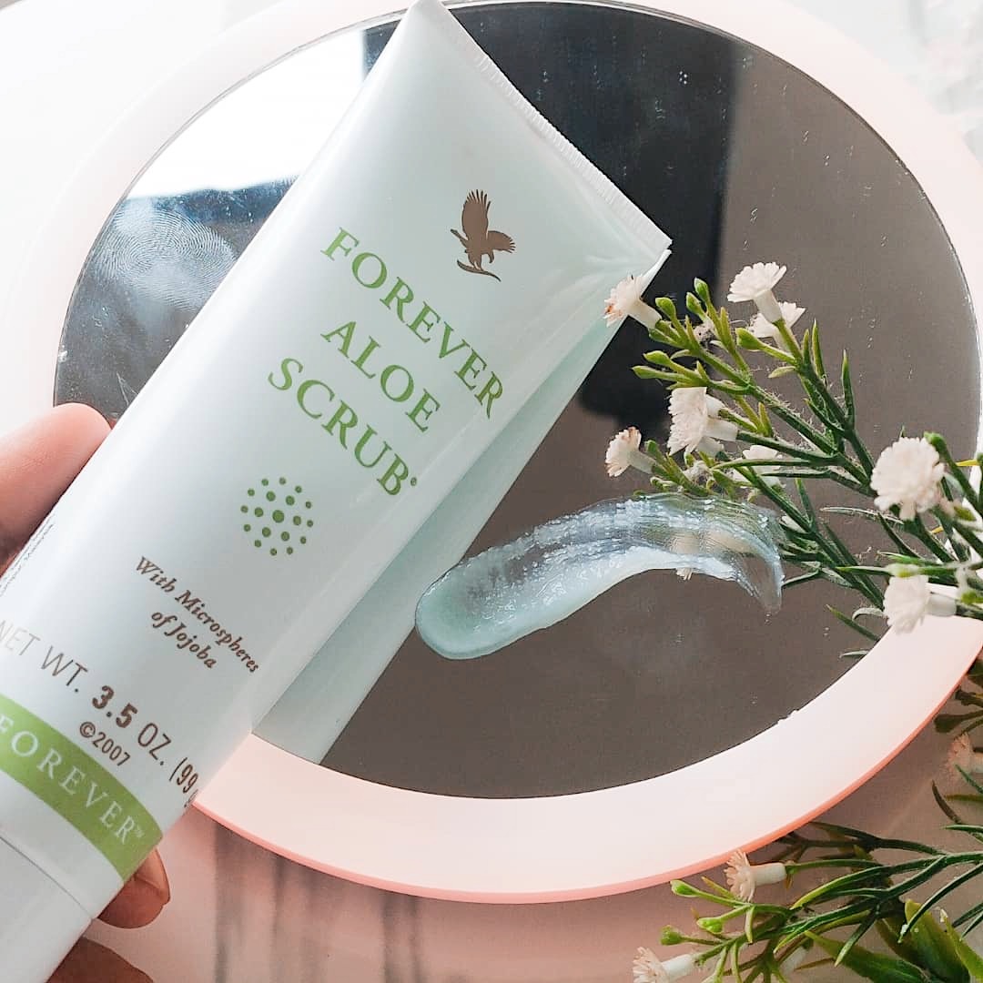 FOREVER LIVING ALOE SCRUB REVIEW - Myraaaaawr