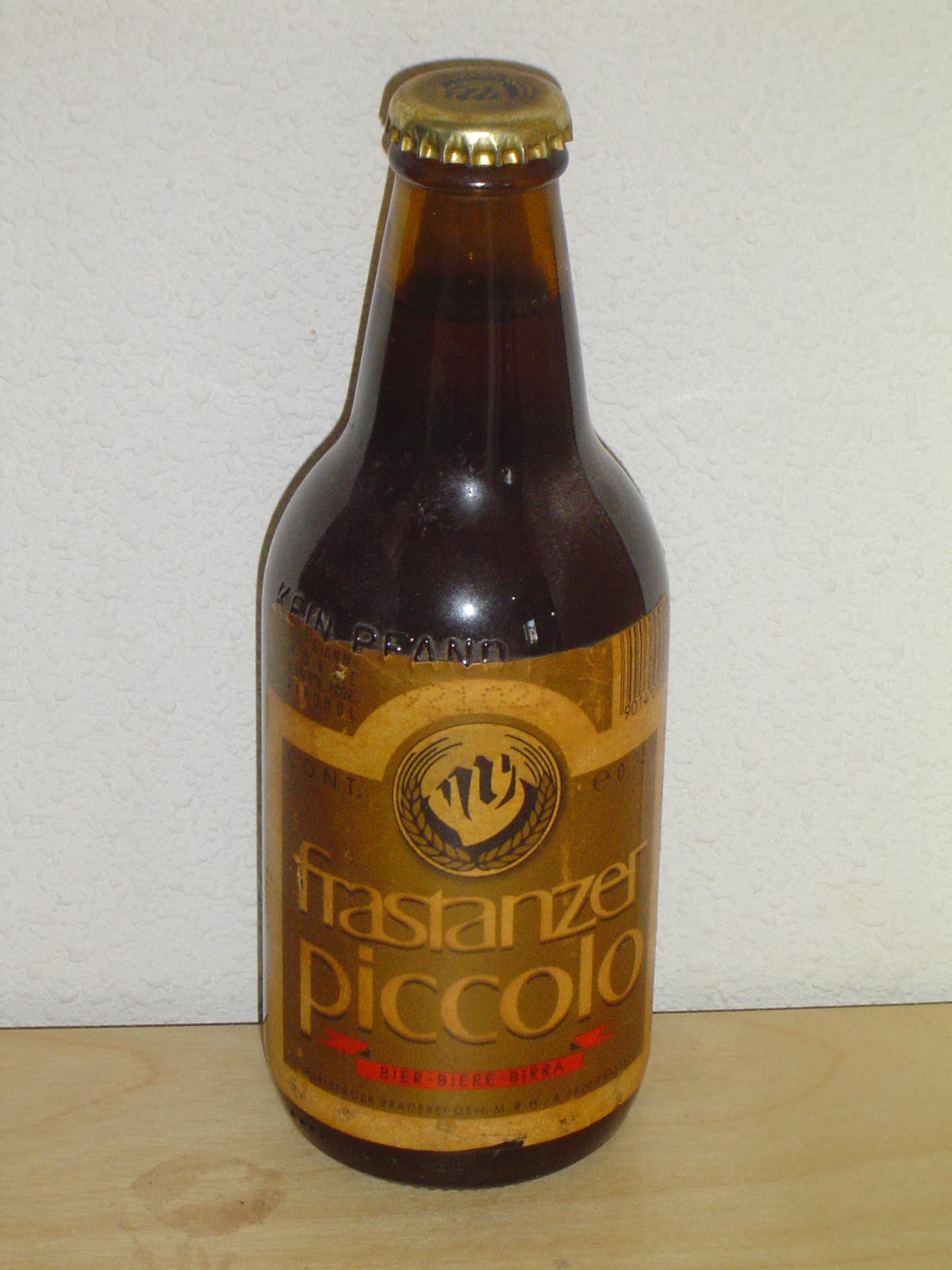 Coleccionando cervezas: Frastanzer Piccolo