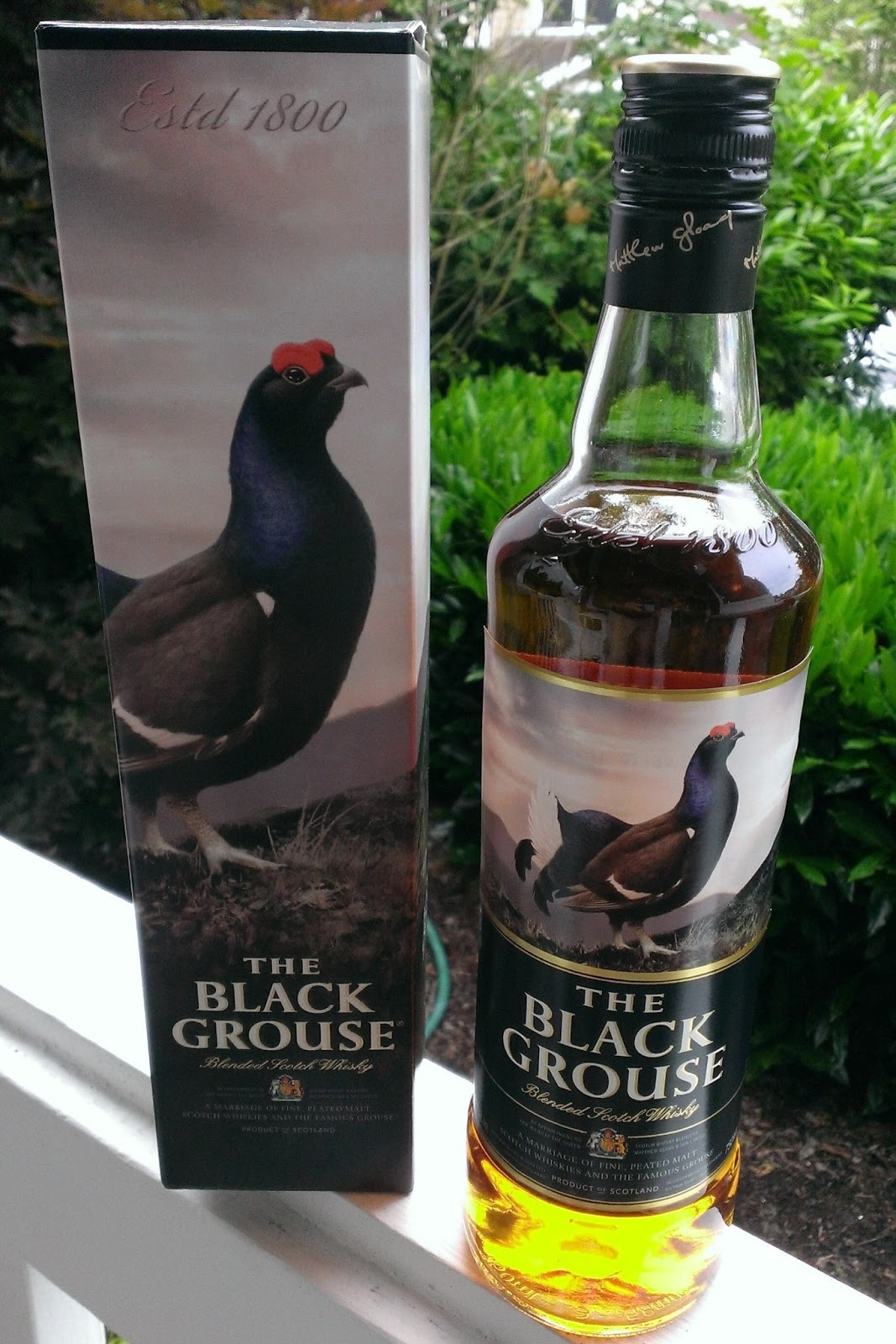The Whisky Diet: Famous Black Grouse -- 185 lbs (-44) [31X]