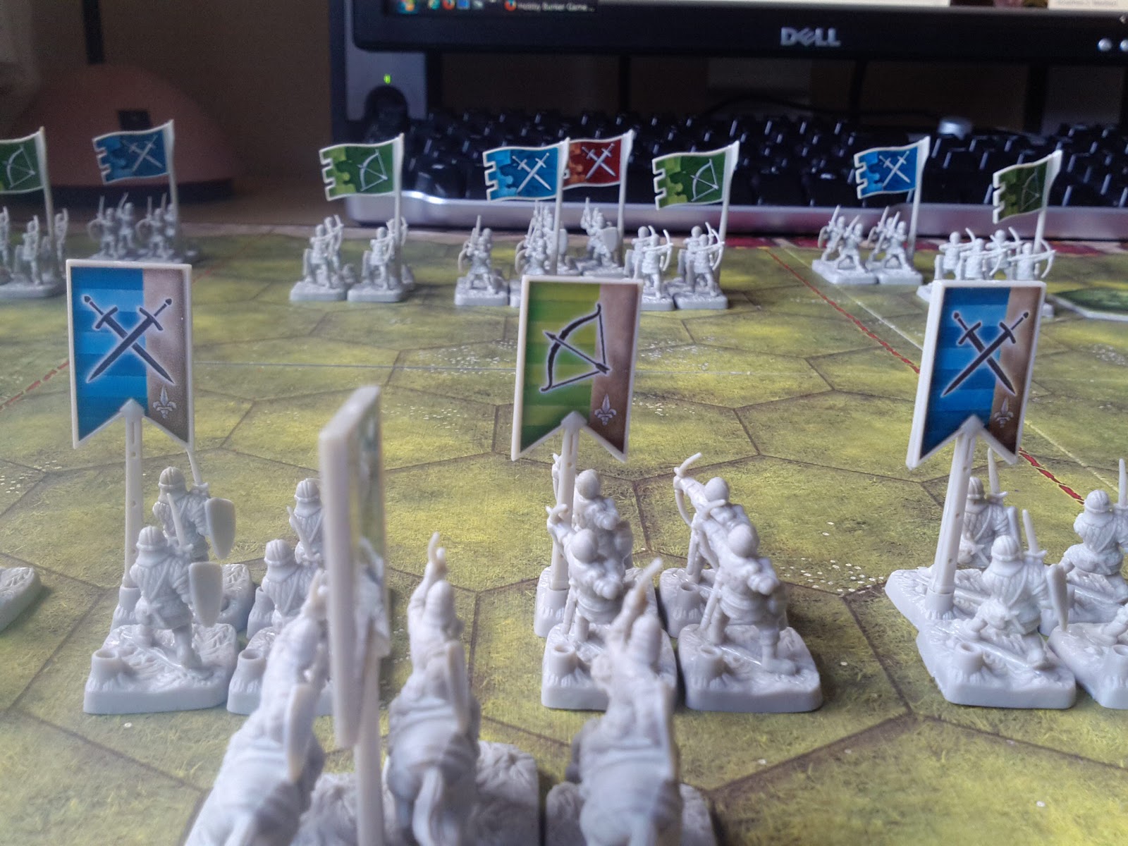 Brian's Wargaming Blog: BattleLore First Edition: Agincourt 1415