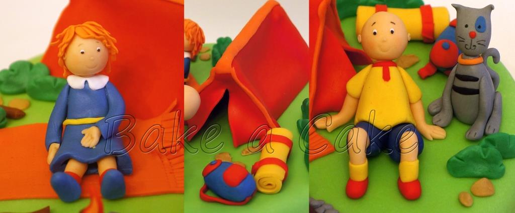 Bake a Cake: O Ruca foi acampar com a irmã Rosita e com o gato Riscas