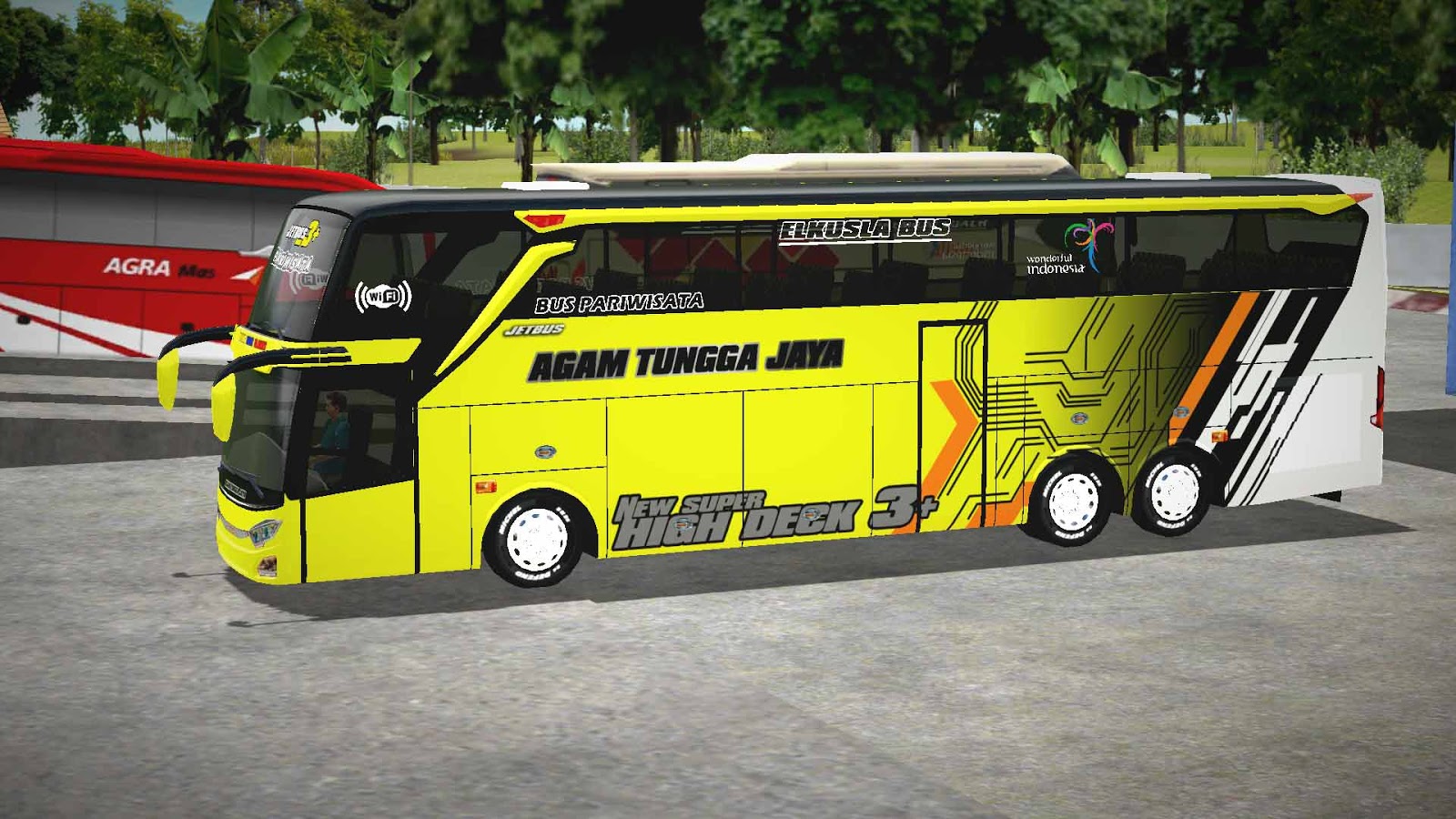 Kumpulan Livery Bus UHD Game ES Bus Simulator ID 3 Android | PRABUSHARE