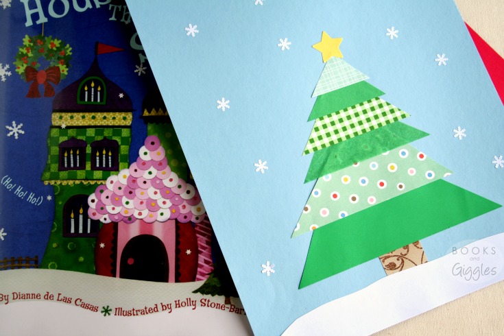 A Simple Collage from The House That Santa Built