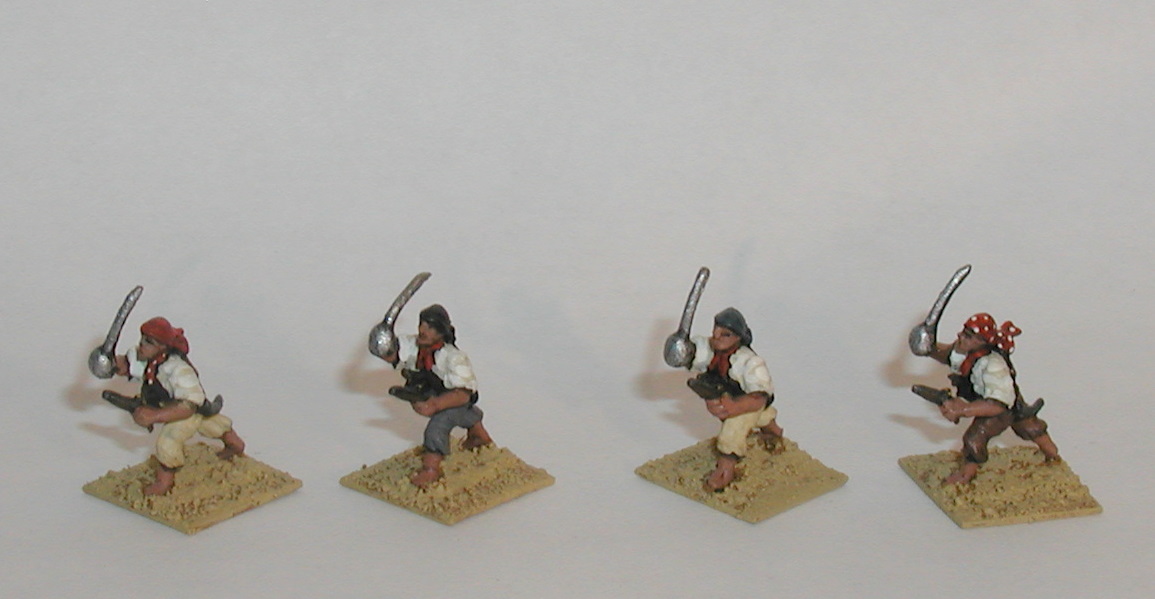 One of My Men Became Restless: 15mm Minifigs Pirates Part 1
