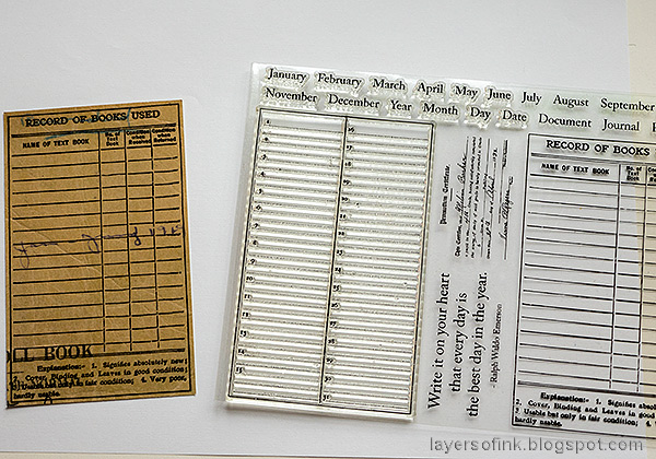 Layers of ink: Textured Notebook Tutorial