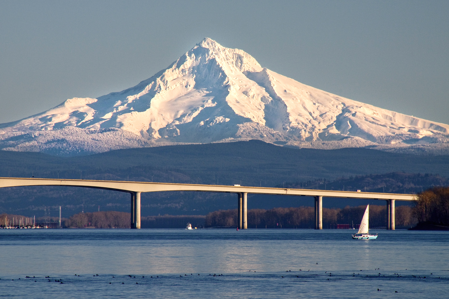 Cloud Hands: Bridges Over the Columbia: I 5 and I 205