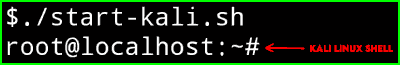 Termux Kali Linux : Install and Run Kali Linux Shell in Termux