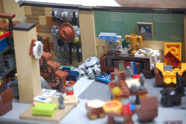 Wolf Age Miniatures: Stranger Things in LEGO- The Wheeler Family Basement
