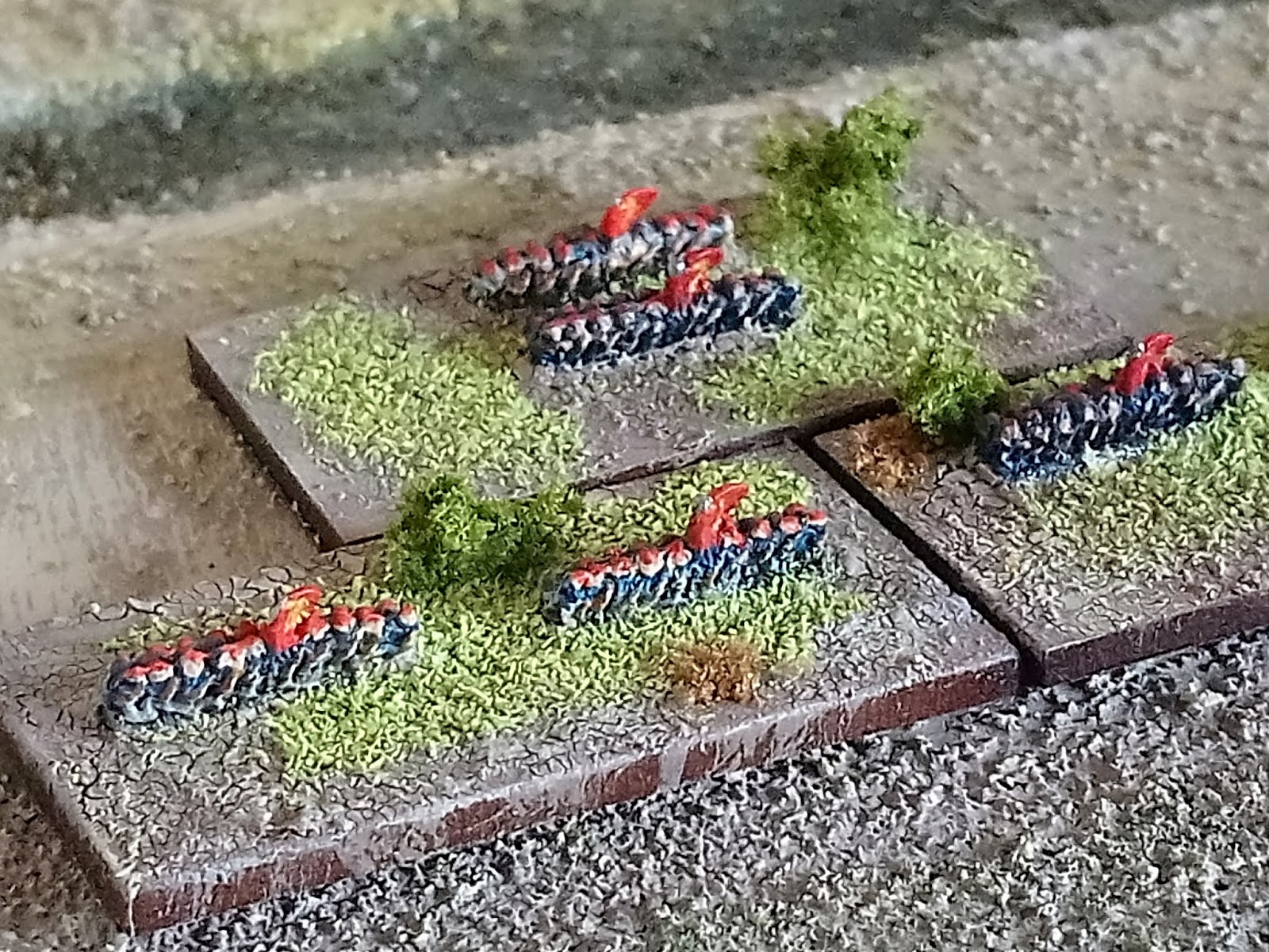 Sci-fi Wargames: 2mm Irregular Miniatures VSF Turkish 1876 in progress