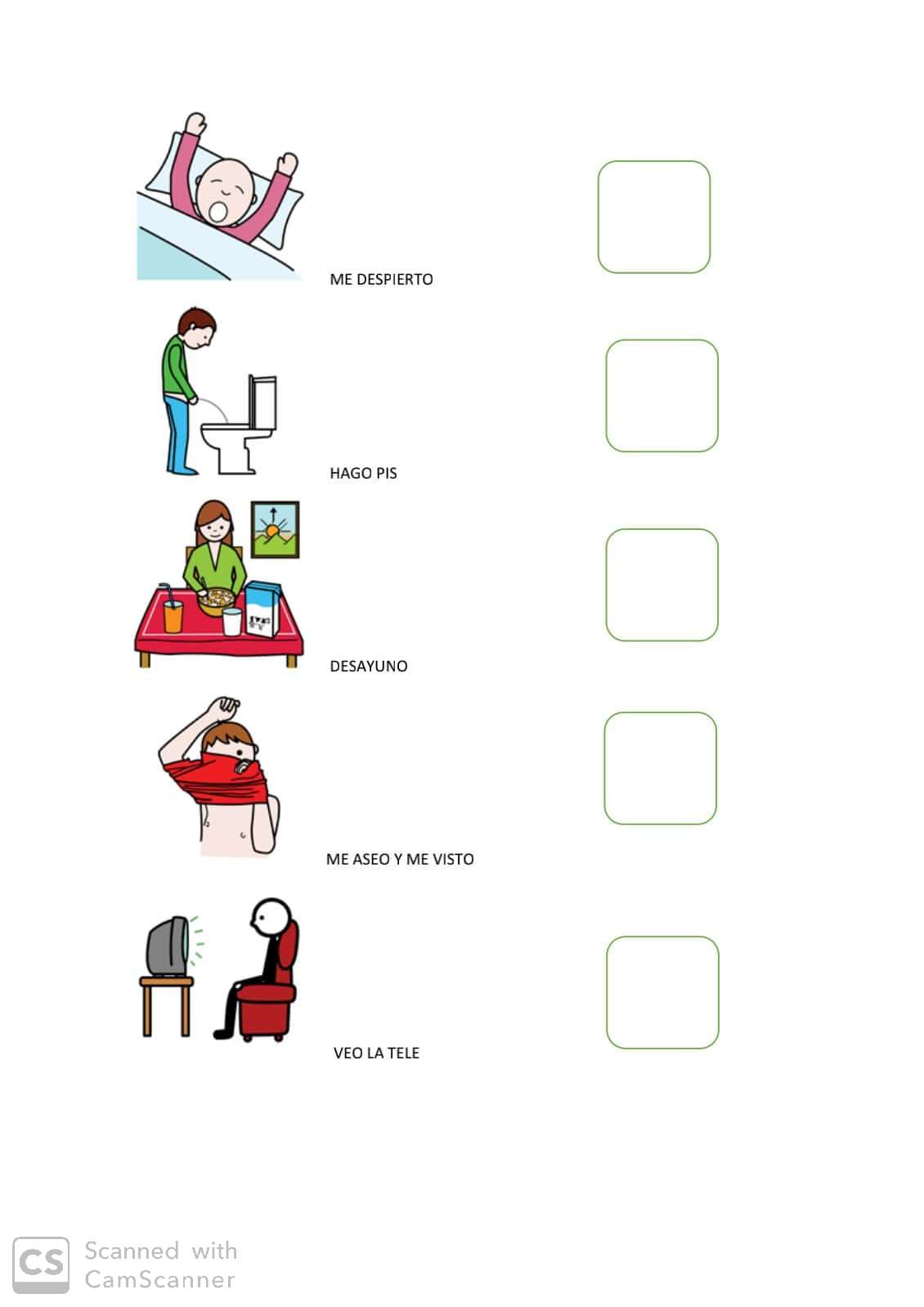 UN EJEMPLO DE RUTINA DIARIA PARA LOS DÍAS EN CASA