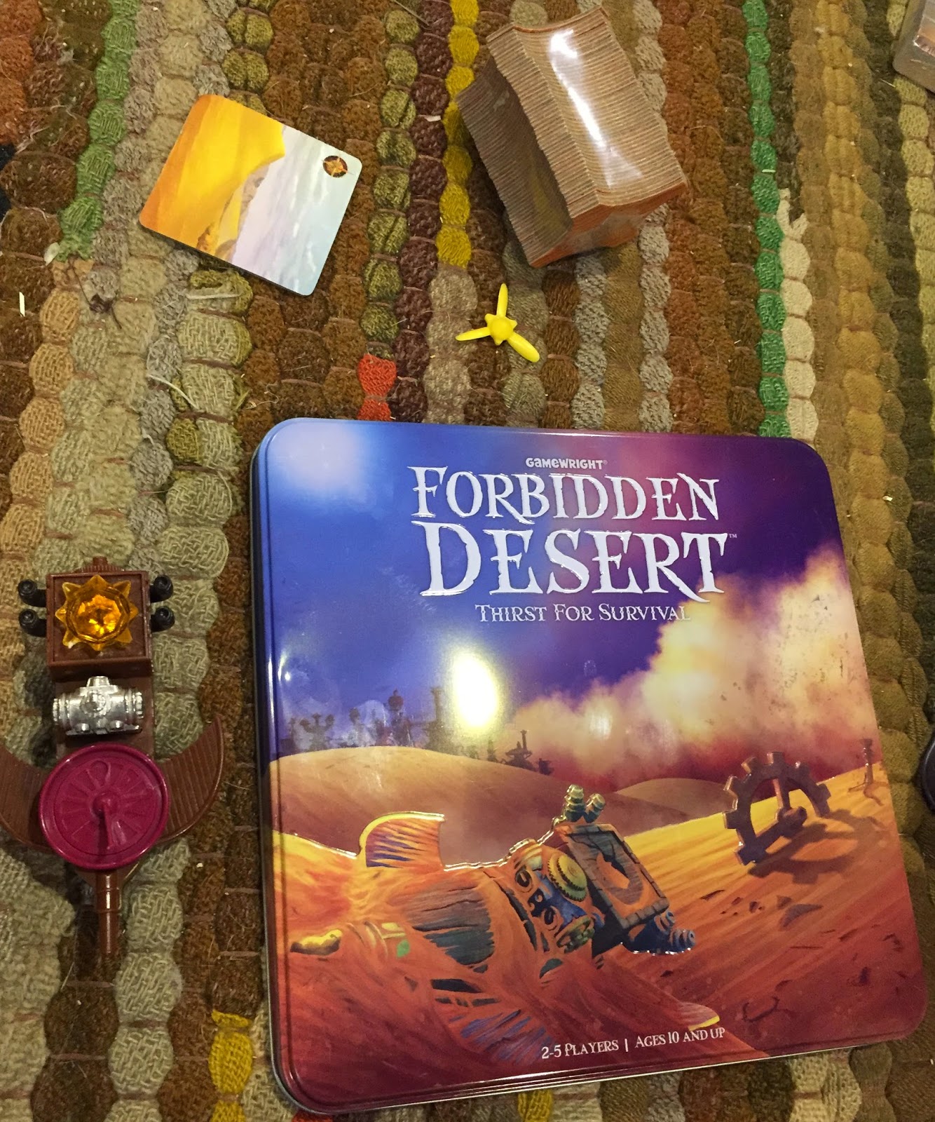 Battle Gaming One: Forbidden Desert - A Cooperative PVE Game