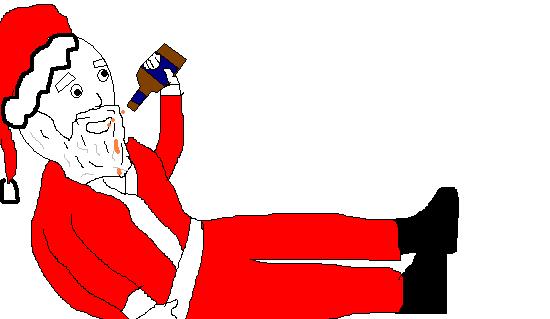 Double-headed Shart Attack: A series of amazingly-executed Santa pictures