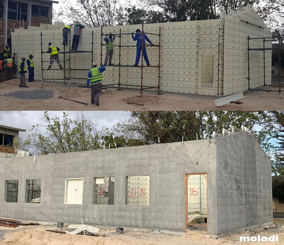 Plastic Formwork Construction Technology