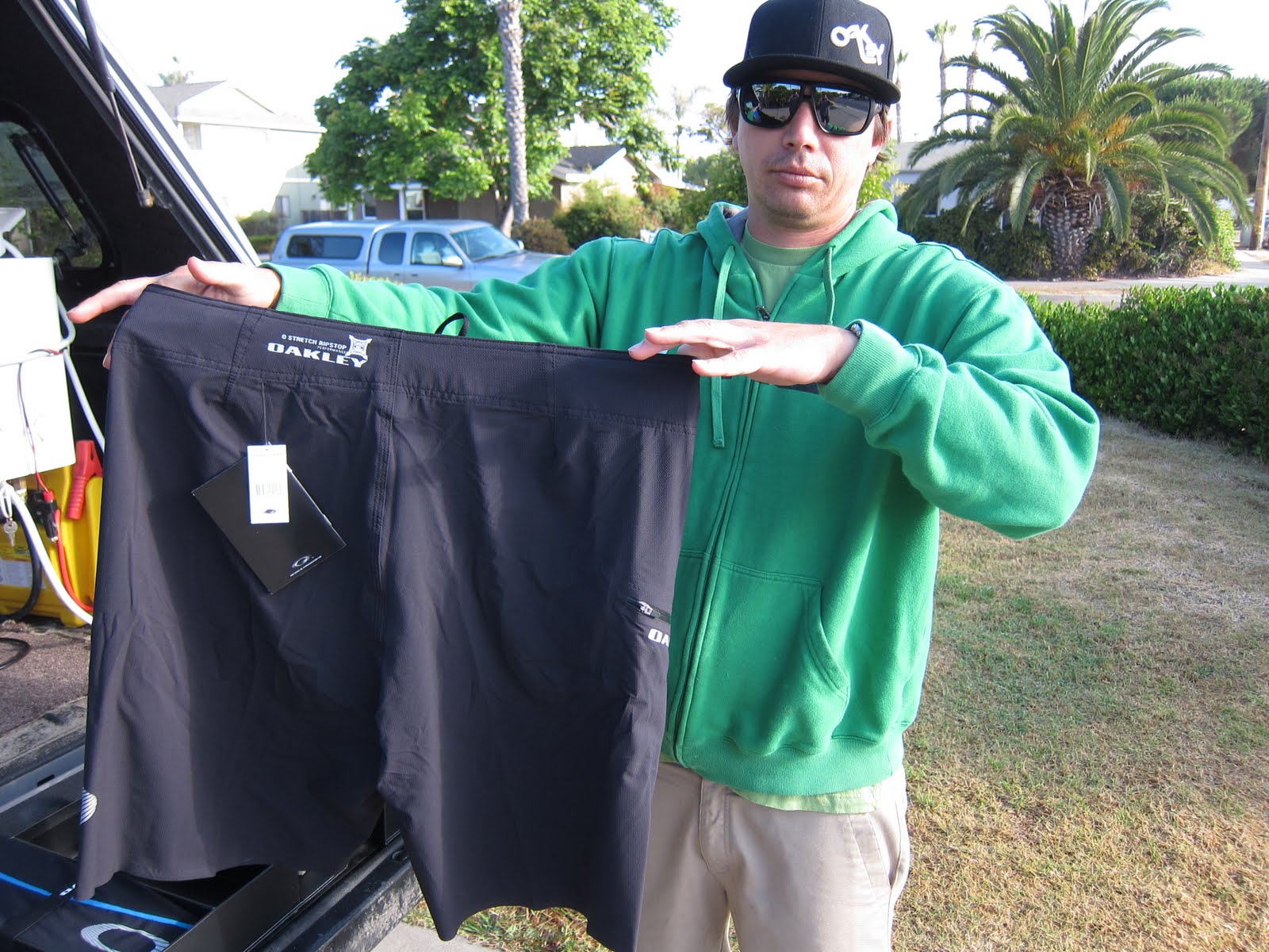 Stand Up Paddle Surfing: Blade compression shorts and trunks by Oakley ...