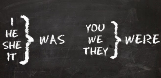 the journal of a sensei: When To Use Was? When To Use Were?