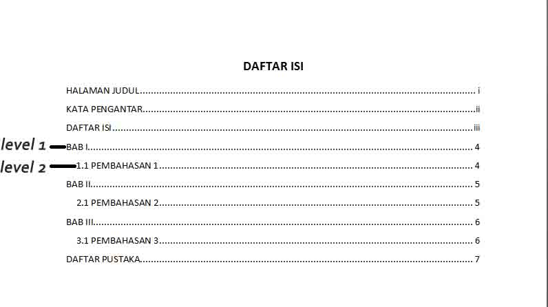 Cara Membuat Daftar Isi Pada Microsoft Word | Gray Turtle