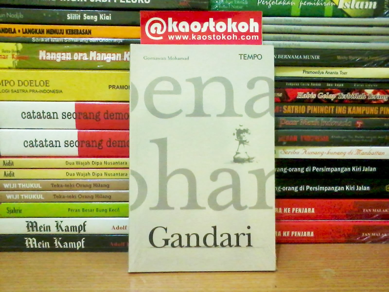 Buku Tokoh: Goenawan Mohammad : Gandari