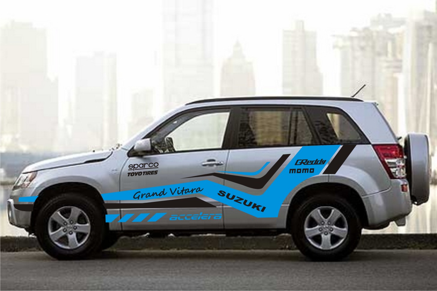 Cutting Sticker Grand Vitara - Hafiy Sticker Shop