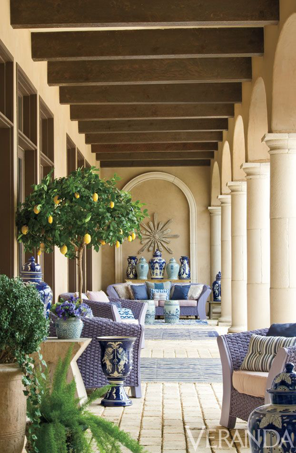 Blue and White Monday