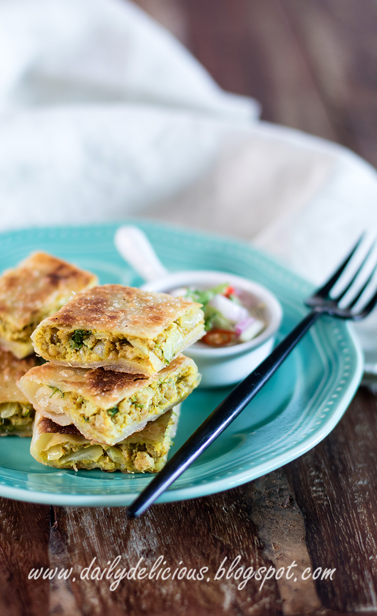 dailydelicious: Murtabak: Delicious street food at home
