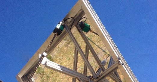 Build-It-Solar Blog: A New Heliostat for an Innovative New Application