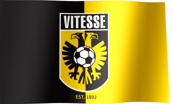 SBV Vitesse Fan Flag (GIF) - All Waving Flags