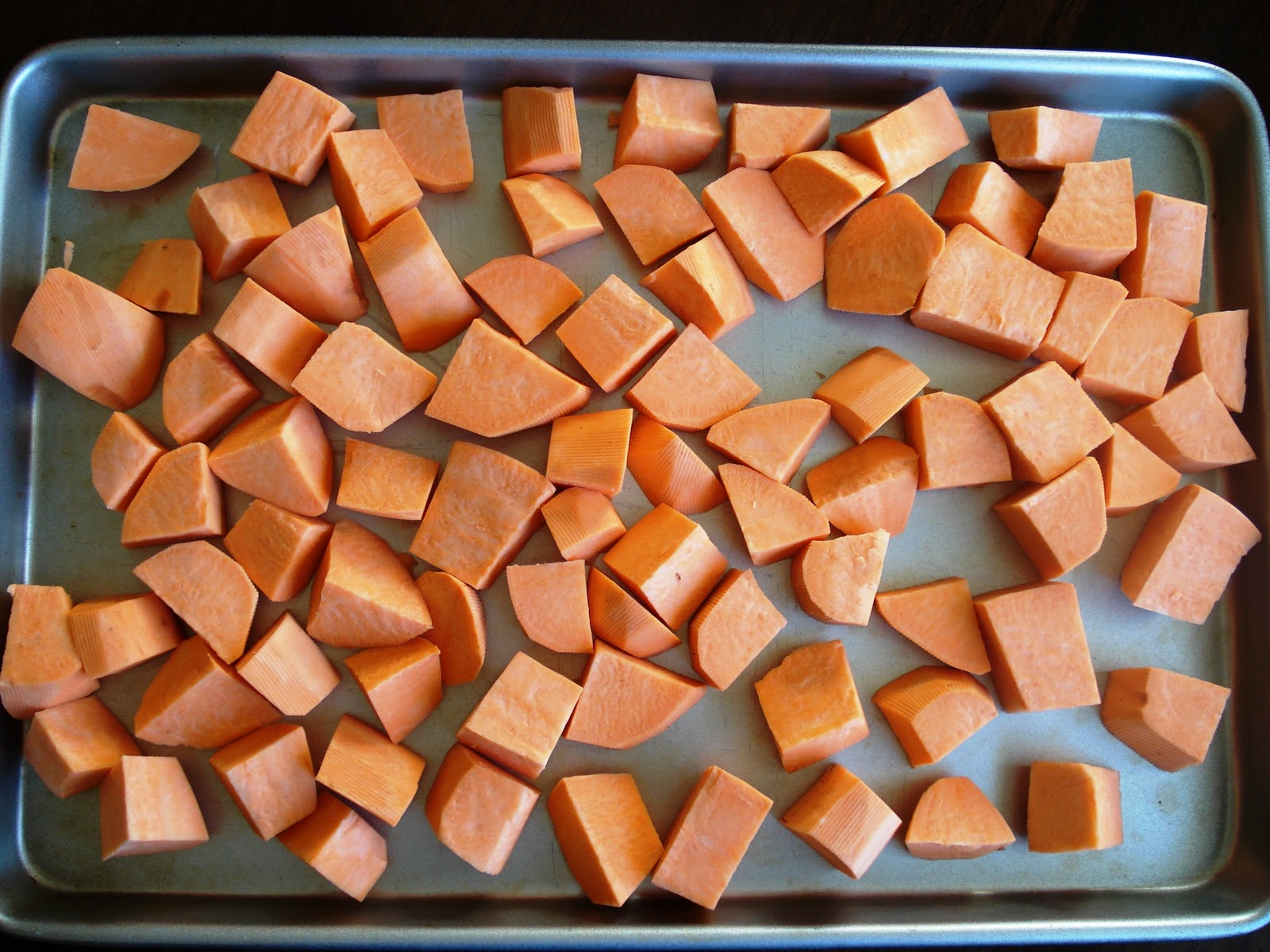 My Big Green Cookbook: Roasted Sweet Potatoes with Cranberry Chipotle ...