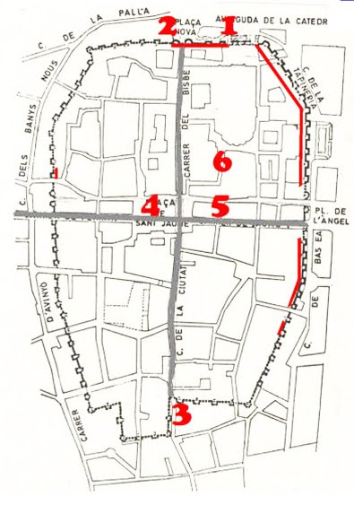 ArqueoLugares: BARCINO. Barcelona romana y medieval. Barcelona ...