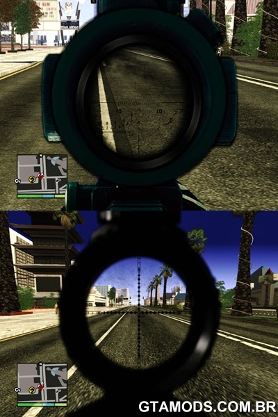GTA MODS - Sniper Scope Mod
