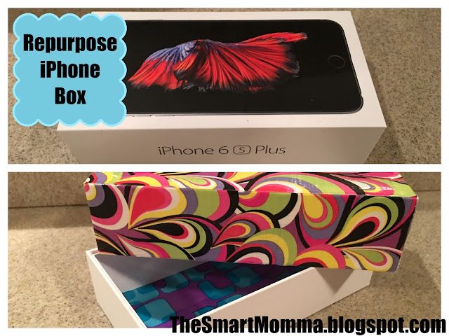The Smart Momma: Repurpose iPhone Box