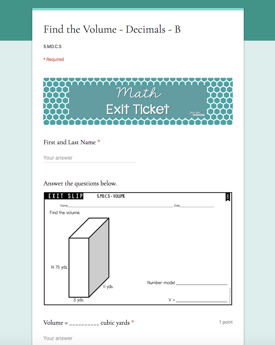 Save Time in the Classroom with Google Forms - Stress-Free Teaching