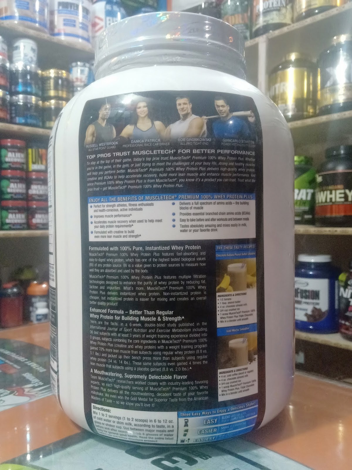 Muscletech Premium 100% Whey Protein Plus - 2.27 kg - NCRFS