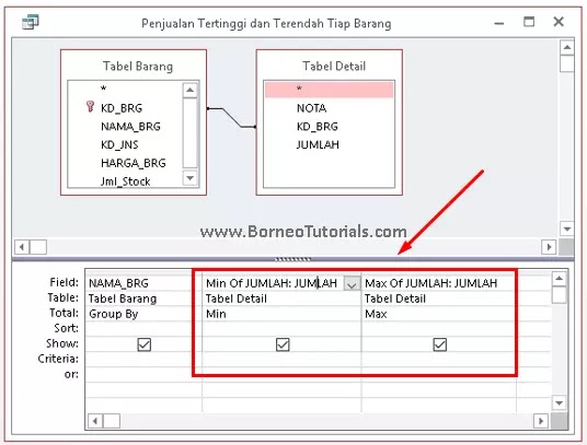 Cara Membuat Query Simple Query Wizard Ms Access