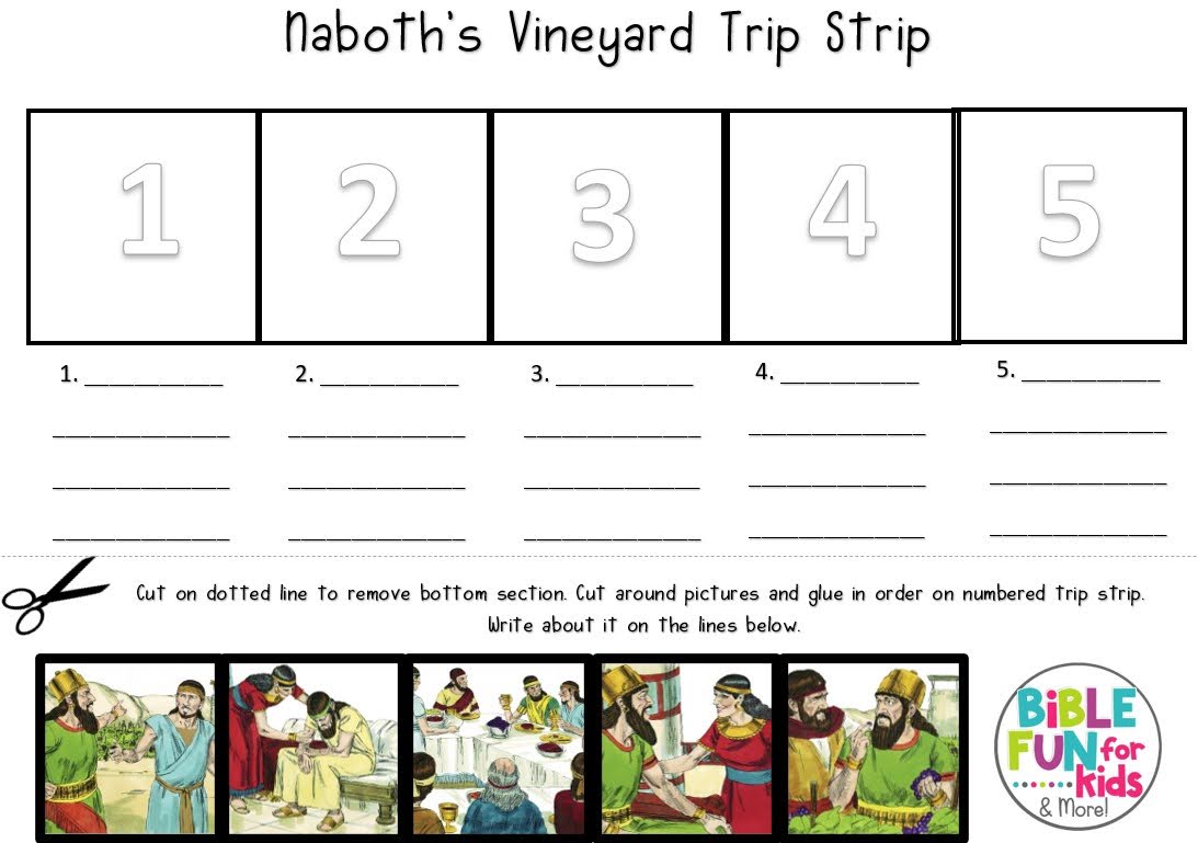 Elijah and Naboth's Vineyard | Bible Fun For Kids