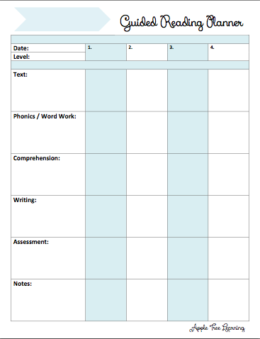Apple Tree Learning: Shoot the Bird and Get More Out of Guided Reading