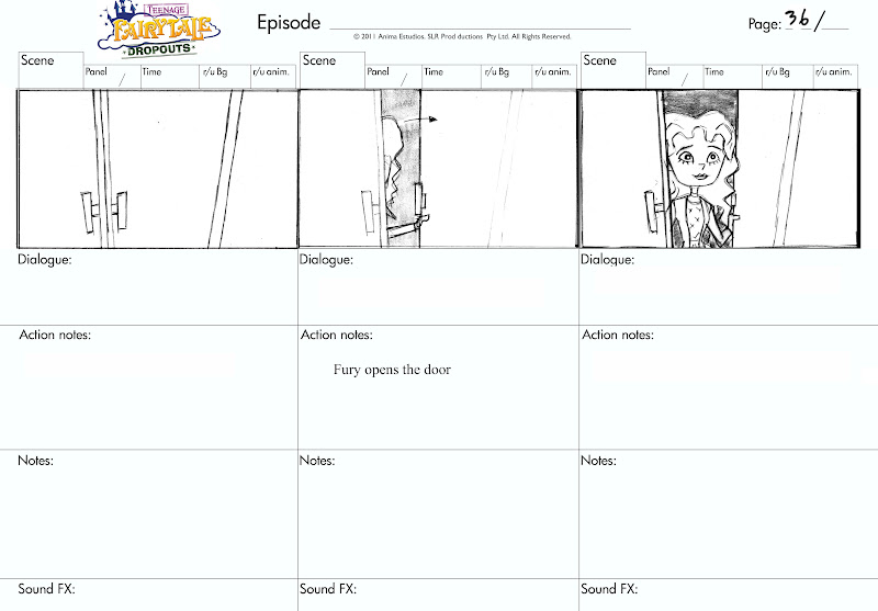 Story board work by Golden Street Animation: These are examples of the ...