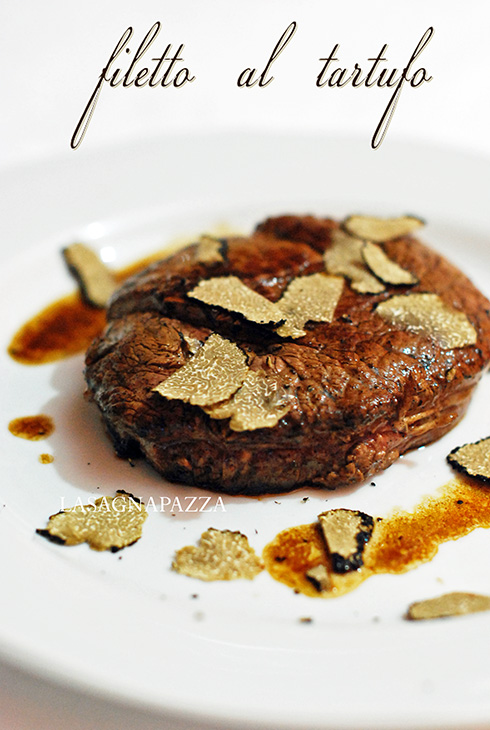 lasagnapazza: FILETTO DI MANZO AL TARTUFO NERO