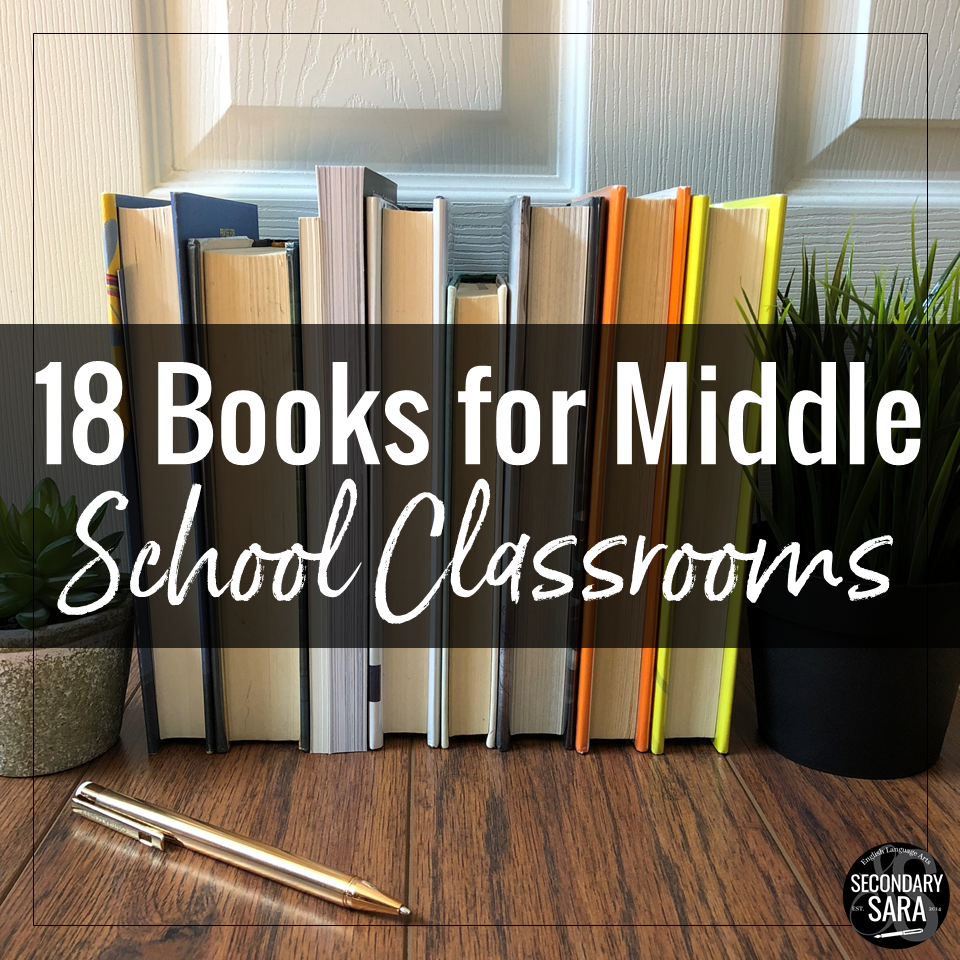18 Books for a Middle School Classroom Library | SECONDARY SARA